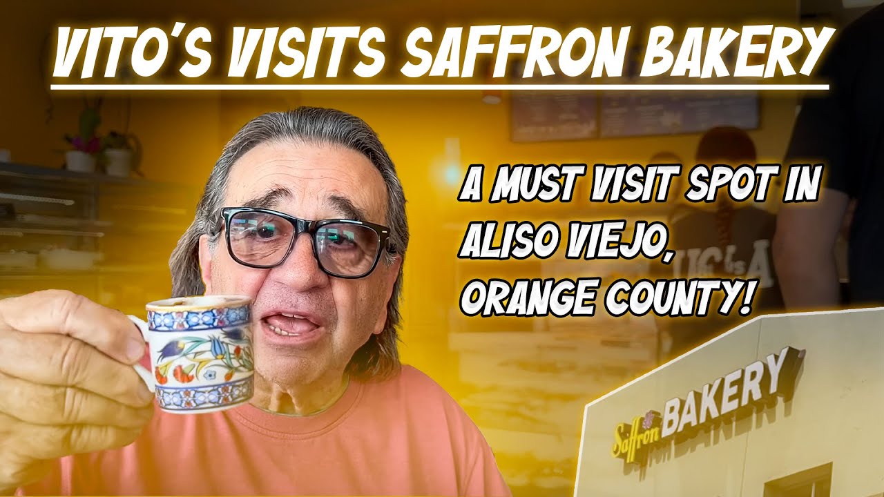 Vito Visits Saffron Bakery in Aliso Viejo | Delicious Desserts ...