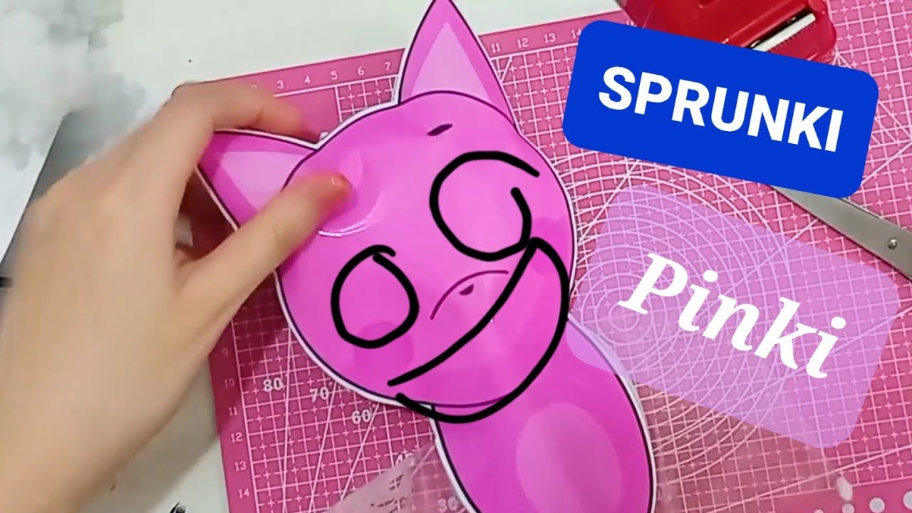 Paper DIY - How to make Pinki Squishy All Body! - YouTube