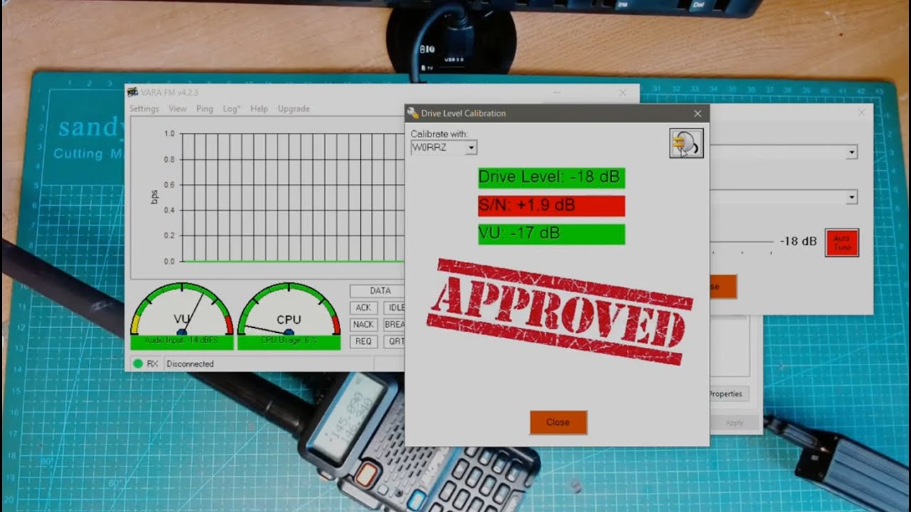 Digirig setup for VaraFM with HT - YouTube