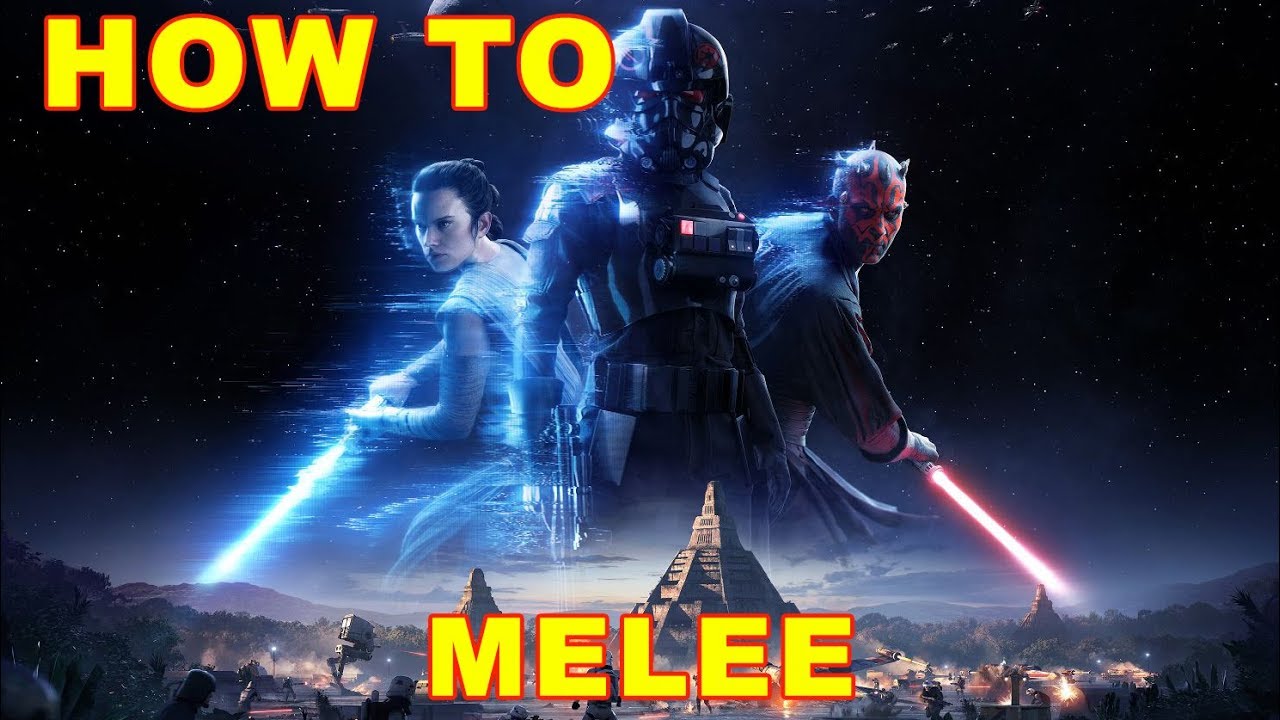 Star Wars Battlefront 2: How To Melee - YouTube