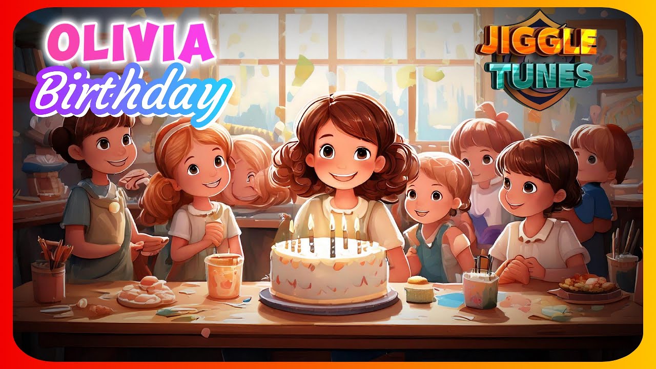 OLIVIA Happy Birthday🎂 it’s so fun! - YouTube