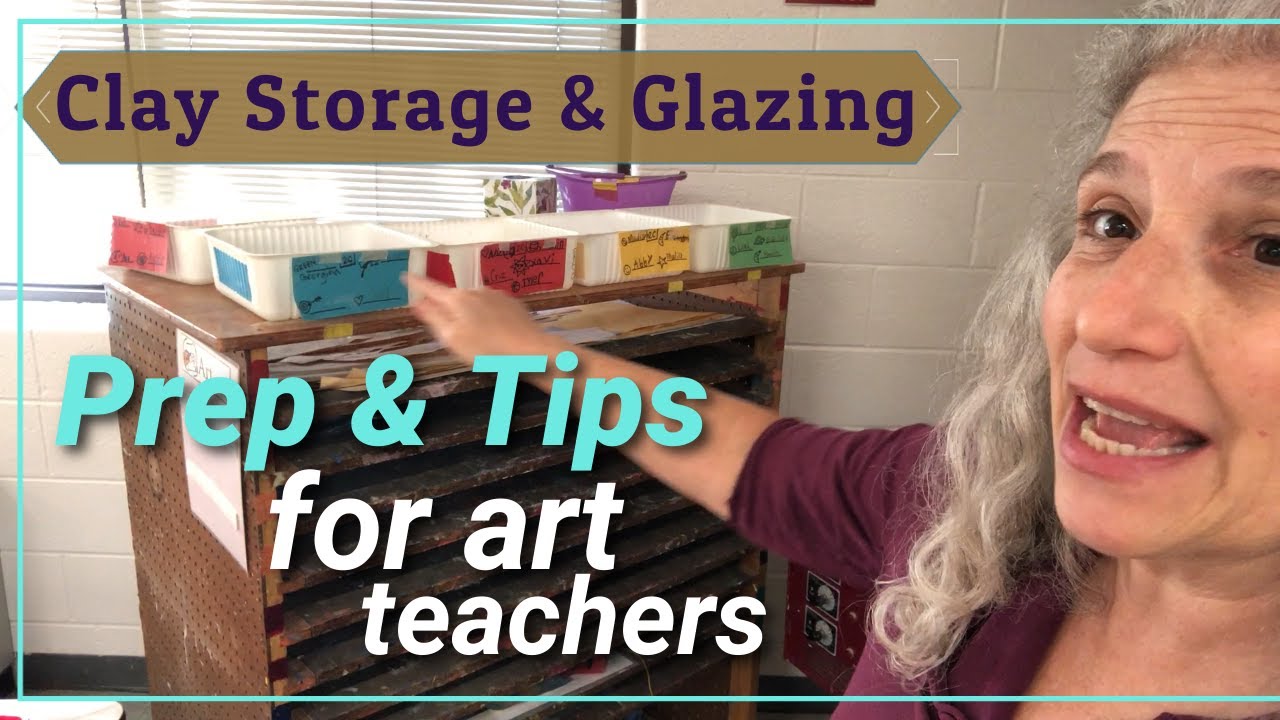 LTA Teacher Tip Clay Storage & Glazing - YouTube