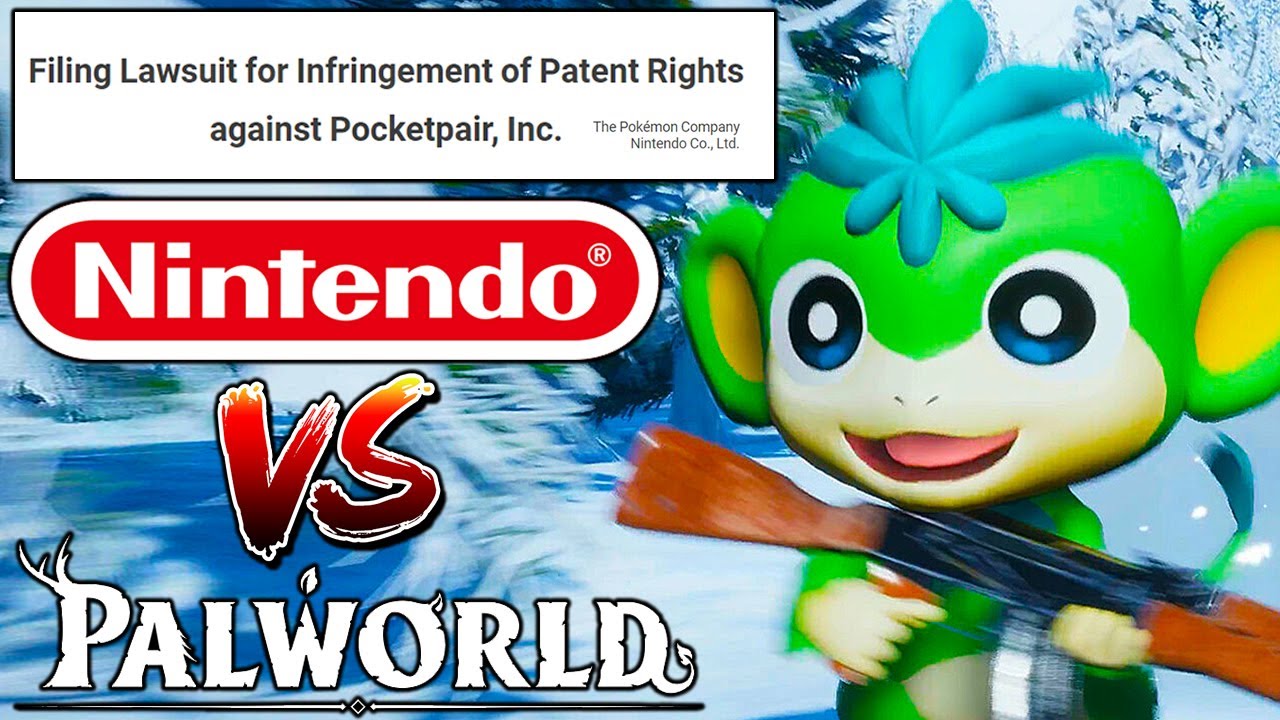 PALWORLD and Pocketpair are being SUED By Nintendo - BREAKING NEWS ...
