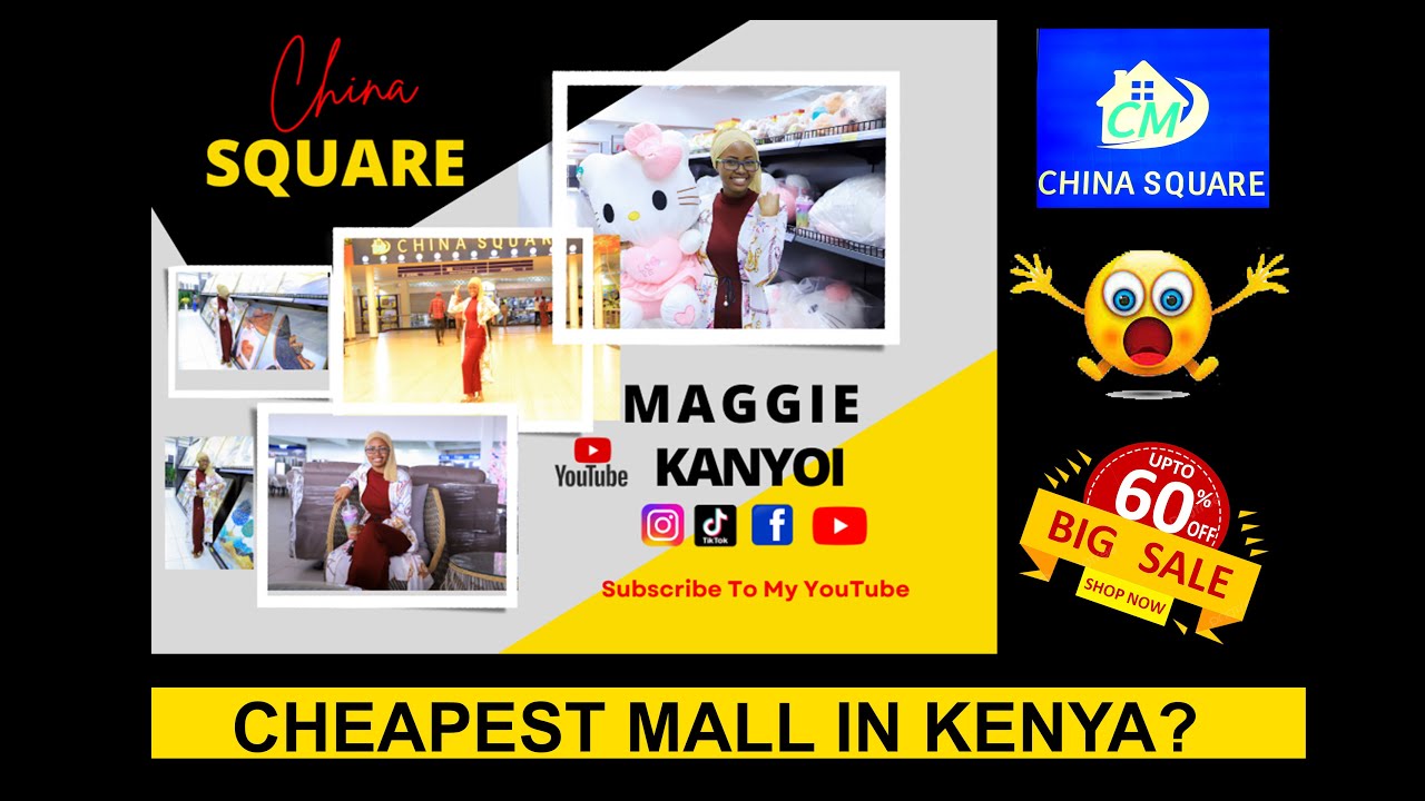 CHEAPEST MALL IN KENYA? /Exclusive Tour of China Square in Unicity Mall ...