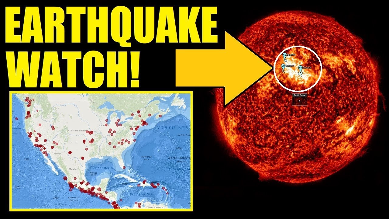 EARTHQUAKE Watch! Potential For Large Solar Flares Directed at EARTH ...
