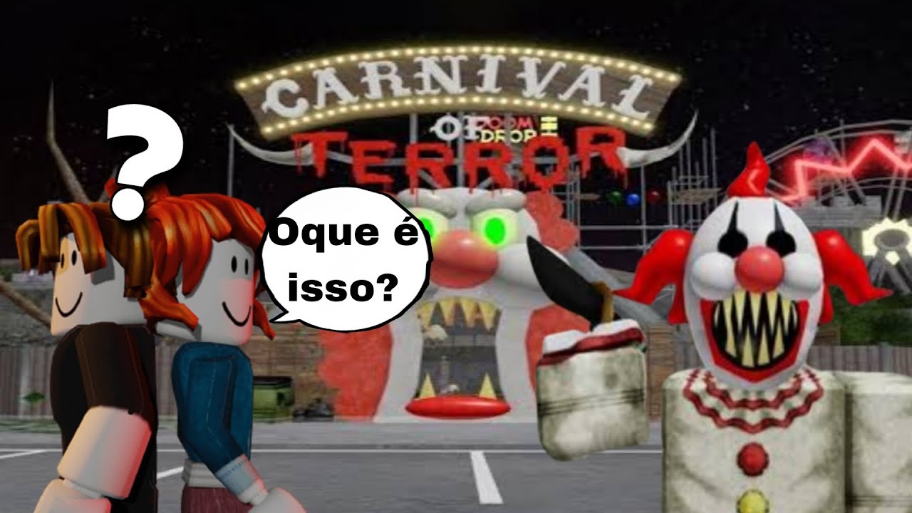 BACON HAIR E BACON GIRL JOGANDO O OBBY DO CARNAVAL DO TERROR - YouTube