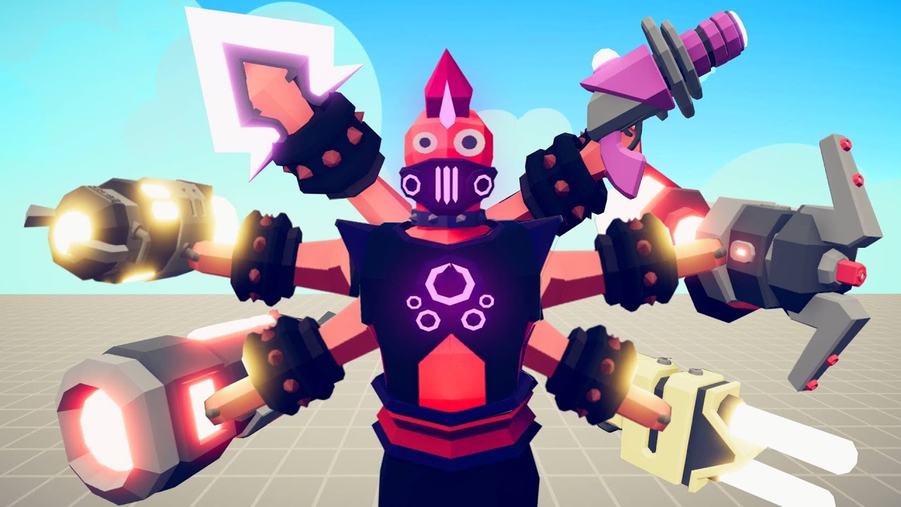 NEON ARMY (NEW) VS EVERY UNIT | TABS - Totally Accurate Battle ...