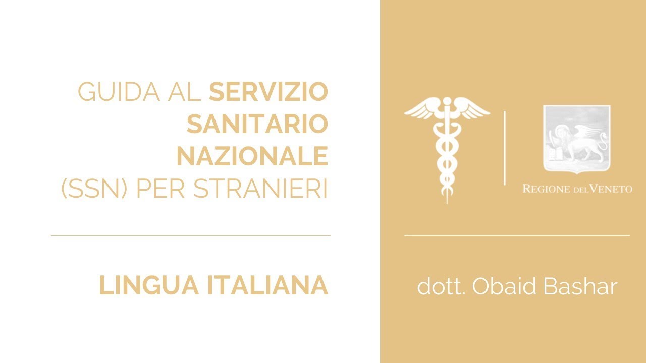 ‫LINGUA ITALIANA - Guida al Servizio Sanitario Nazionale (SSN) per ...