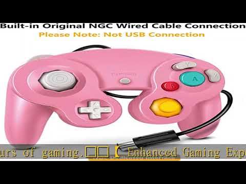 FIOTOK Gamecube Controller, Classic Wired Controller for Wii Nintendo ...