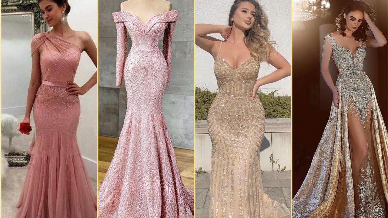 very nice beautiful prom dress design - YouTube