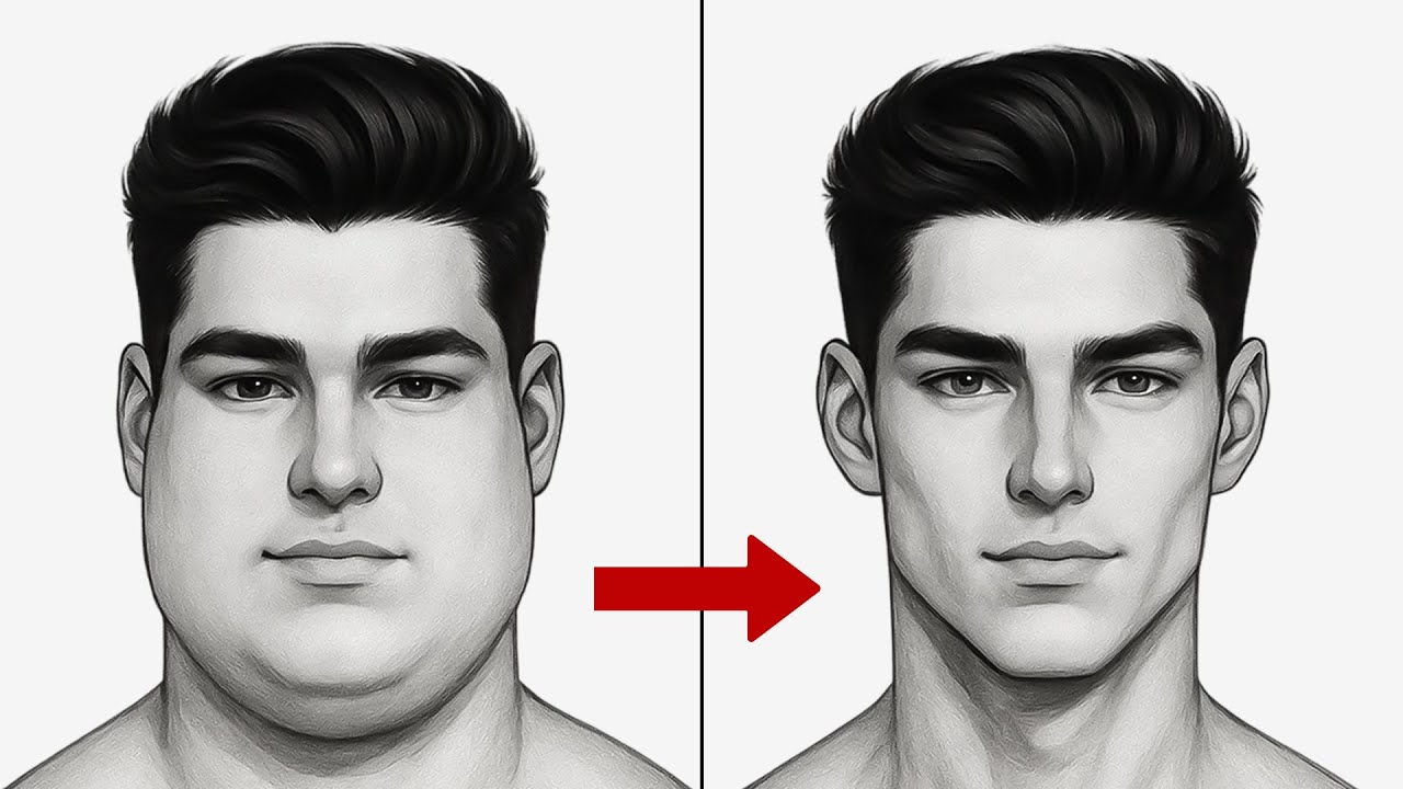 How to ACTUALLY Lose Face Fat Fast (No BS Guide) - YouTube
