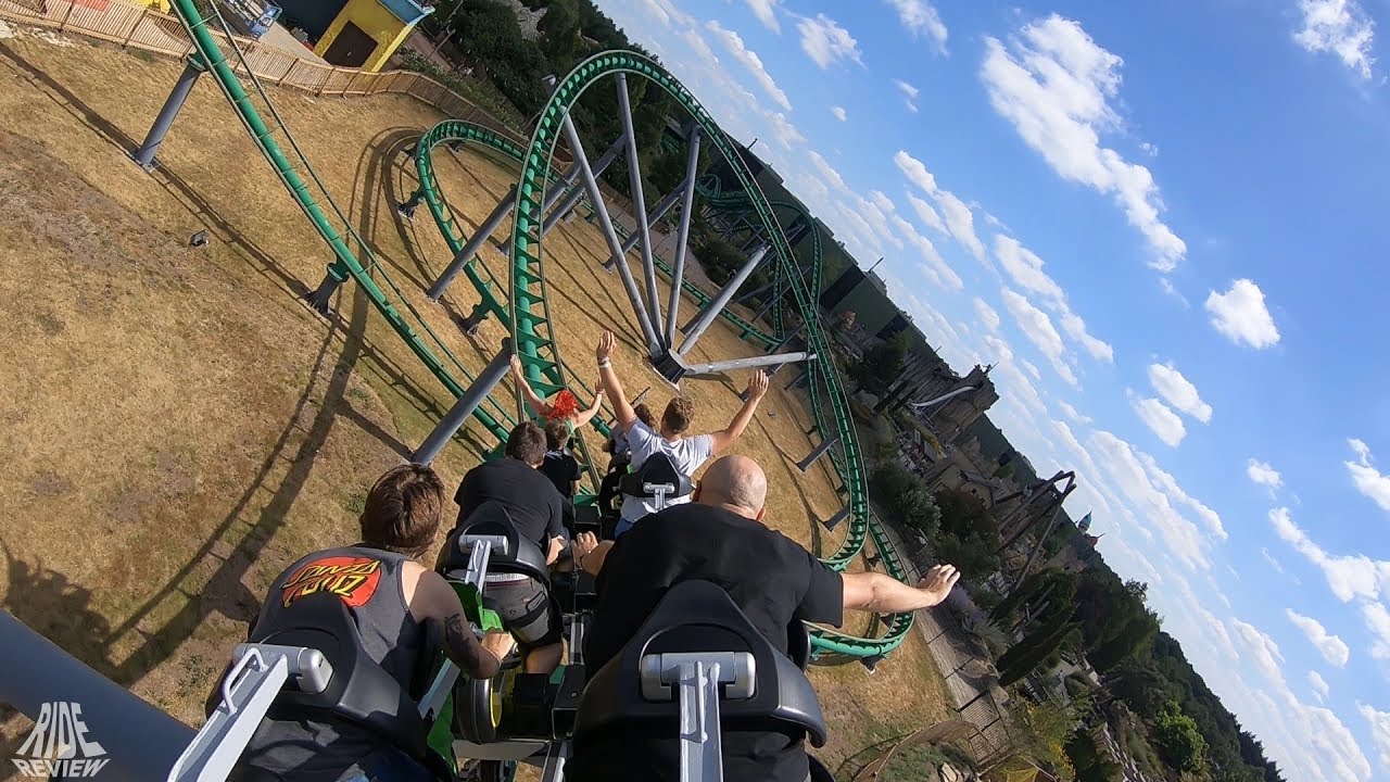 Booster Bike - POV - Toverland - Vekoma - Motorbike Coaster - YouTube