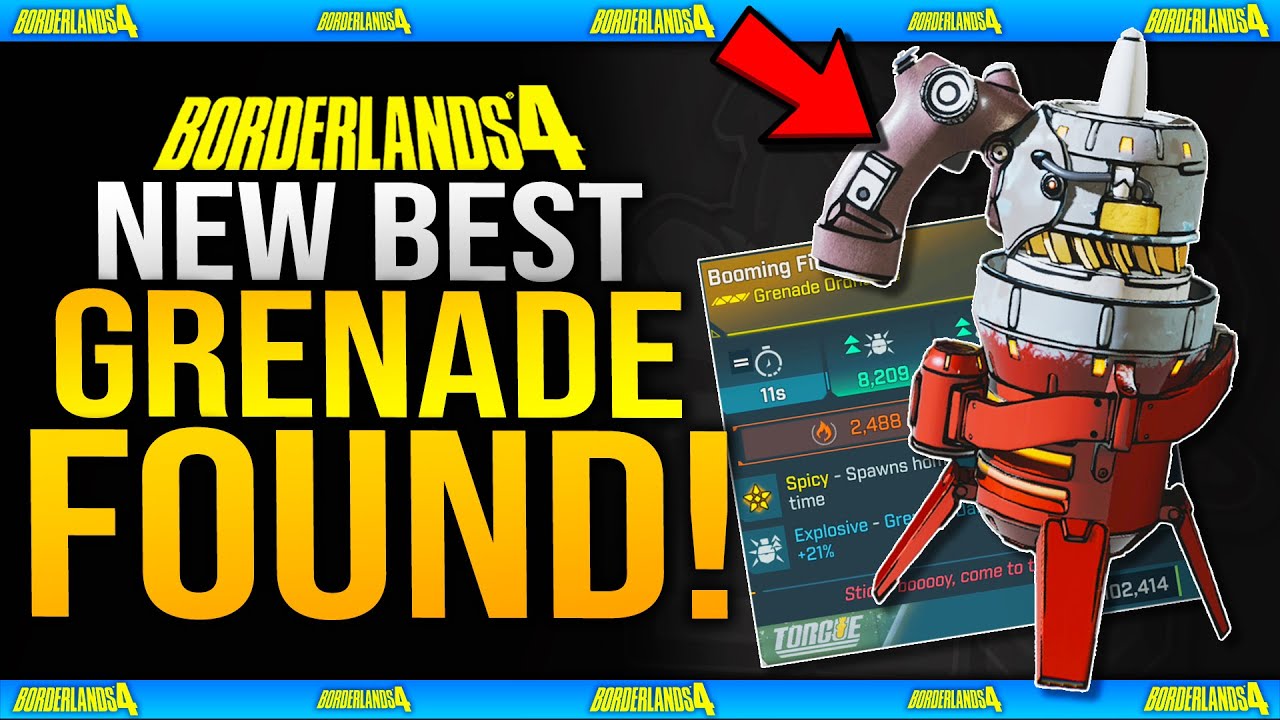 Borderlands 4 - DONT MISS THIS! The NEW BEST GRENADE thats BETTER than ...