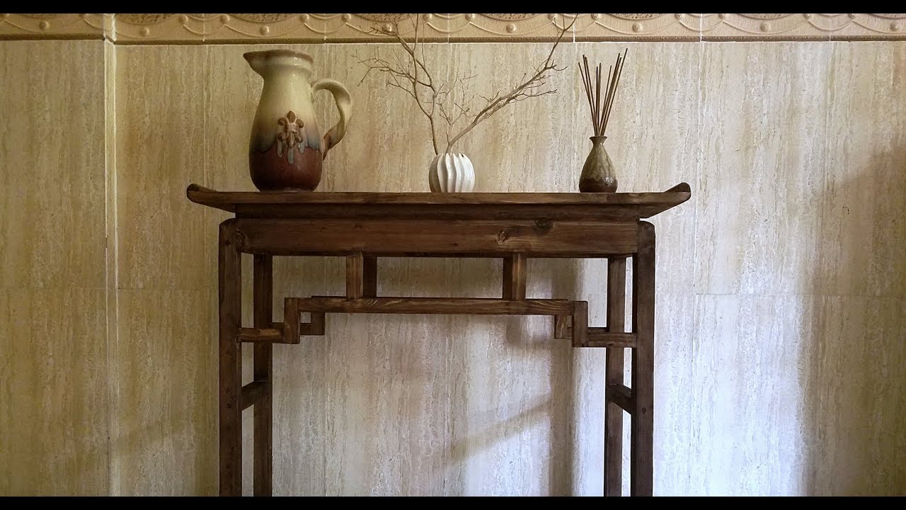 Making Altar Table DIY ធ្វើតុអាសនៈ - YouTube