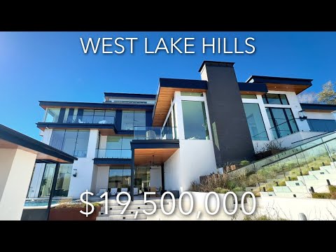 MUST SEE! Inside $19.5M Modern Austin 10,000SF Mansion | | Texas Custom ...