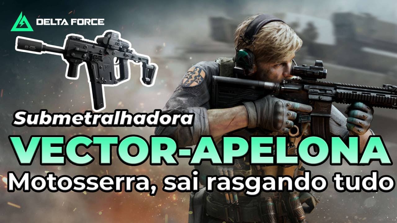 DELTA FORCE: VECTOR, essa arma DESINTEGRA o cara mesmo? [Gameplay 4k ...