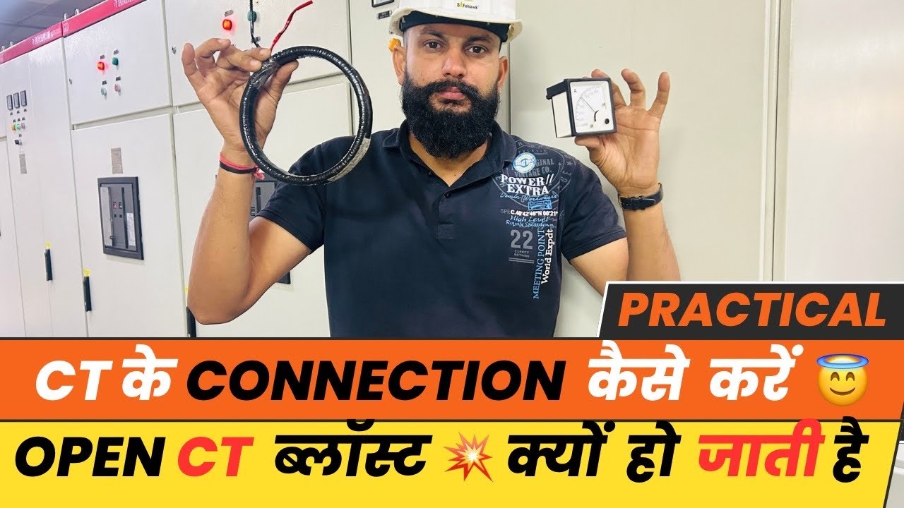 How To Blast Open CT Full Practical Video Ct Connection In Transformer ...