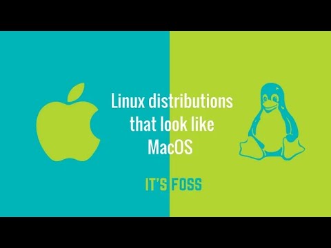 top 5 linux disros that look like mac os - YouTube