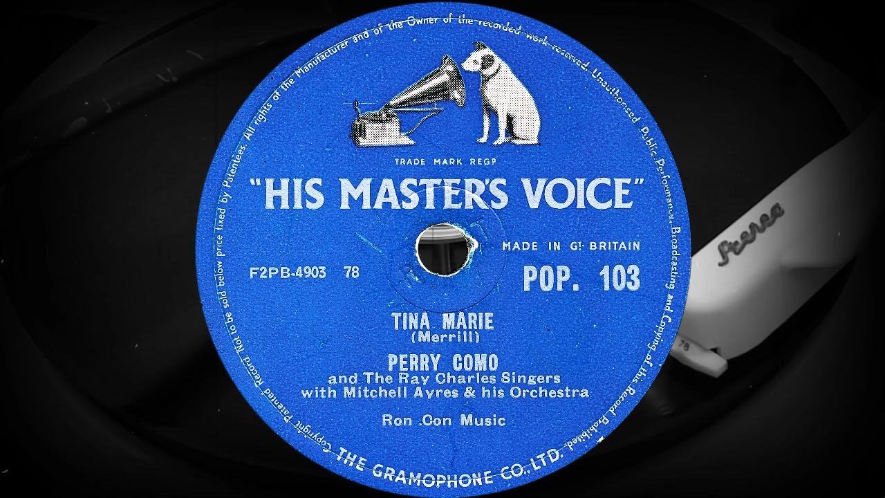 TINA MARIE - PERRY COMO and The Ray Charles Singers with Mitchell Ayres ...