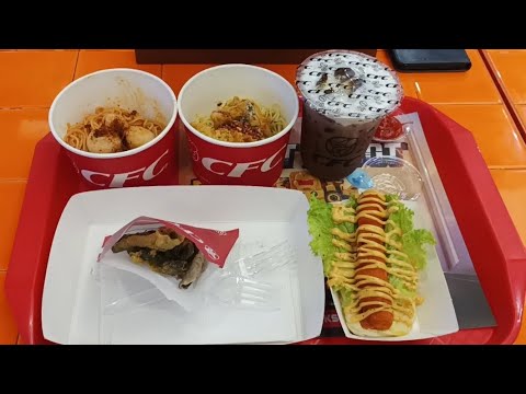 Review 4 Menu Makanan & 1 Minuman Terbaru CFC - YouTube