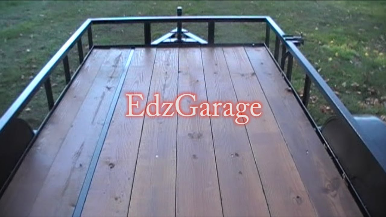 16 Foot Trailer Rehab Project Part 10 Painting Rims, Brakes, Tires and ...