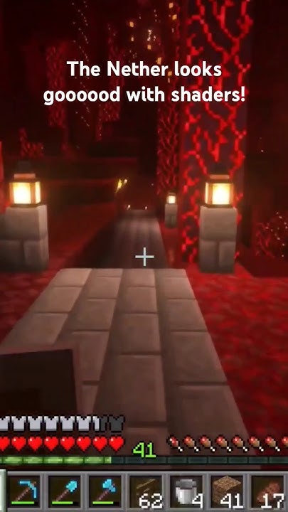 The NETHER looks SO GOOD with Complementary SHADERS unbound! #minecraft ...