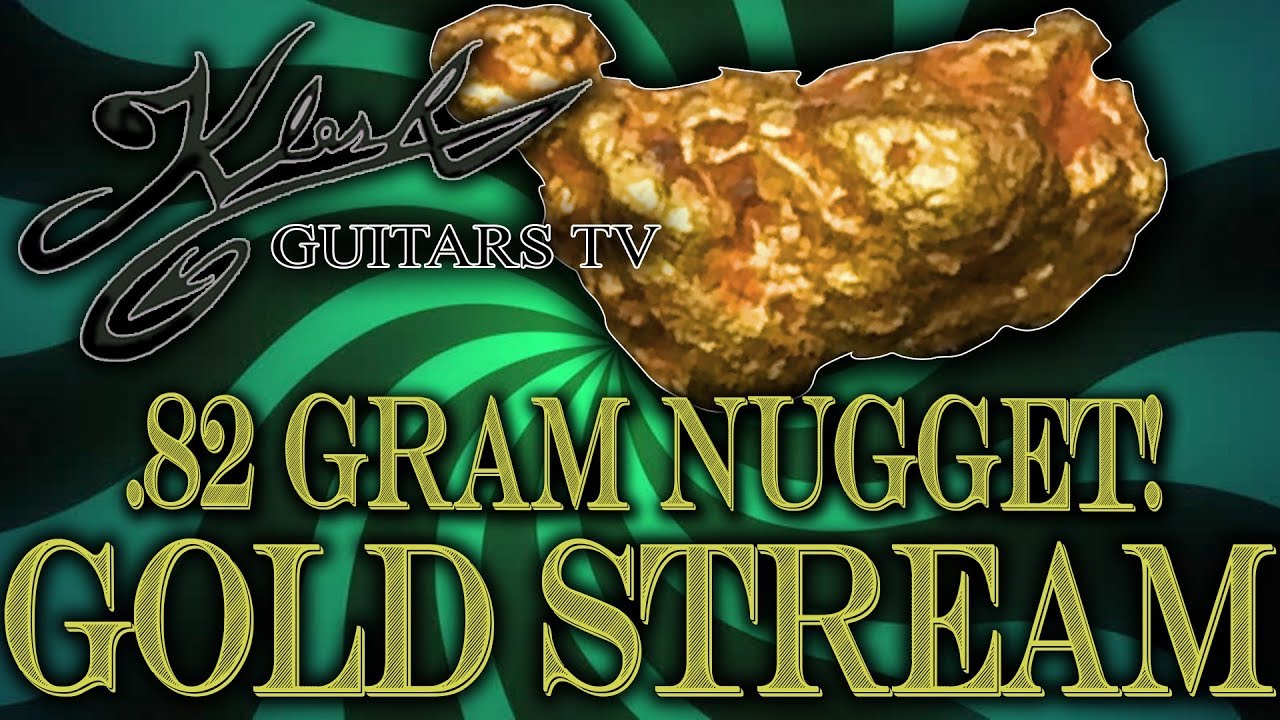GOLD STREAM #73 .82 NATURAL GOLD NUGGET + BITCOIN! - YouTube