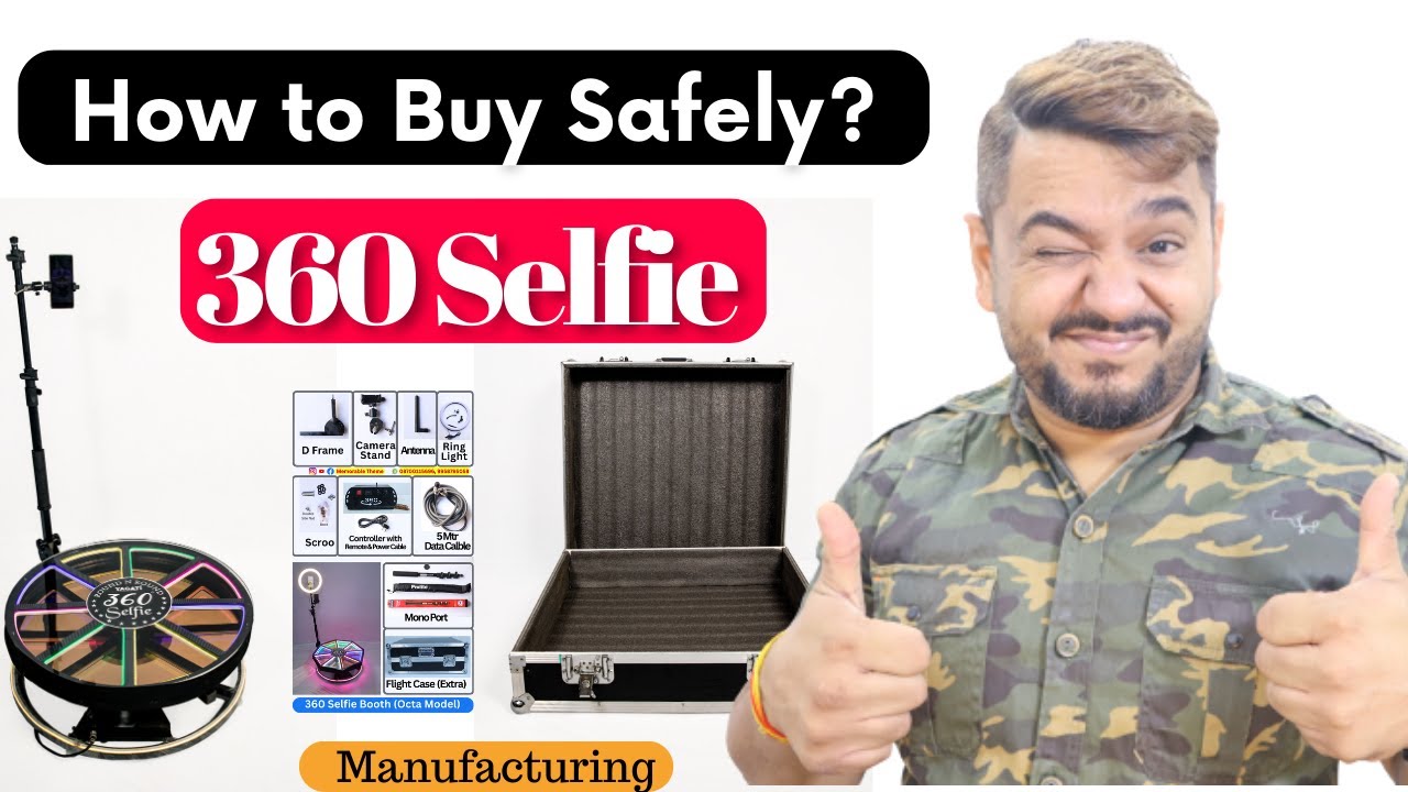 360 Selfie Booth Manufacturer in Delhi | How to Buy 360 Selfie Booth ...