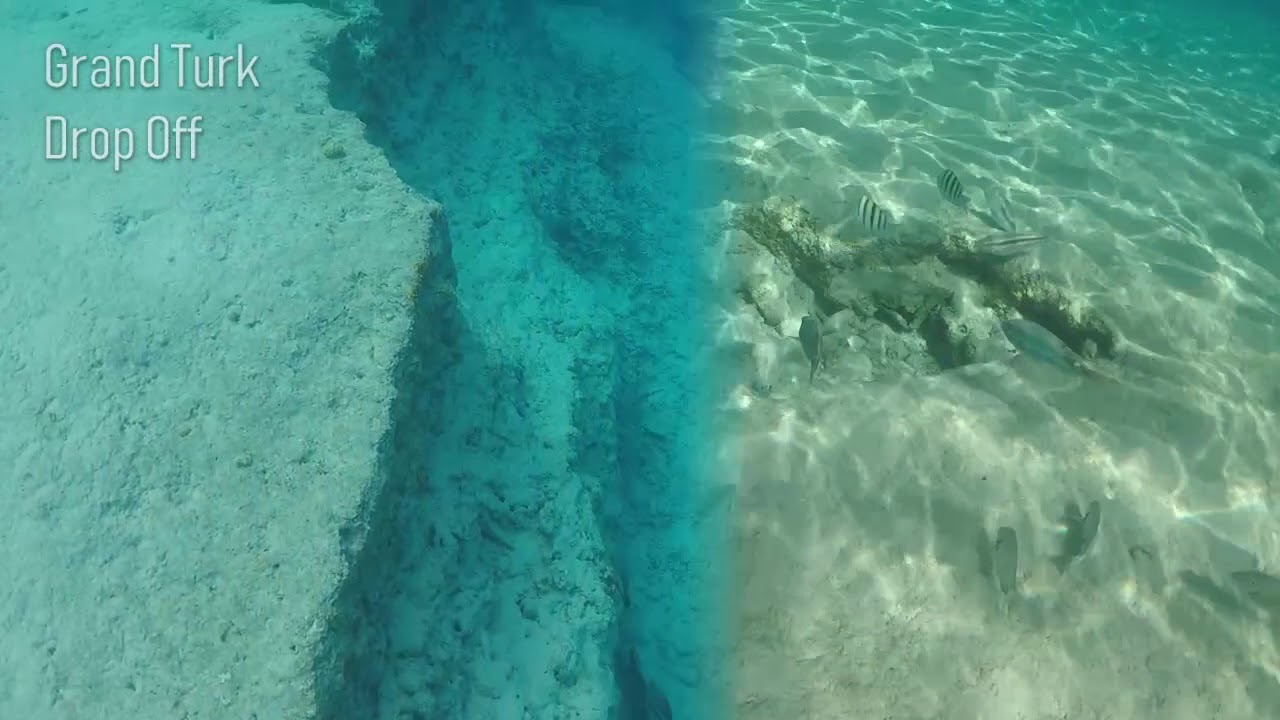 Grand Turk Drop Off - YouTube