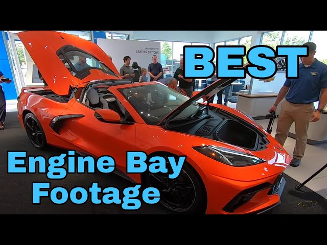 New Corvette Engine Bay New Corvette C8 HTC Owner Shows The Engine Bay