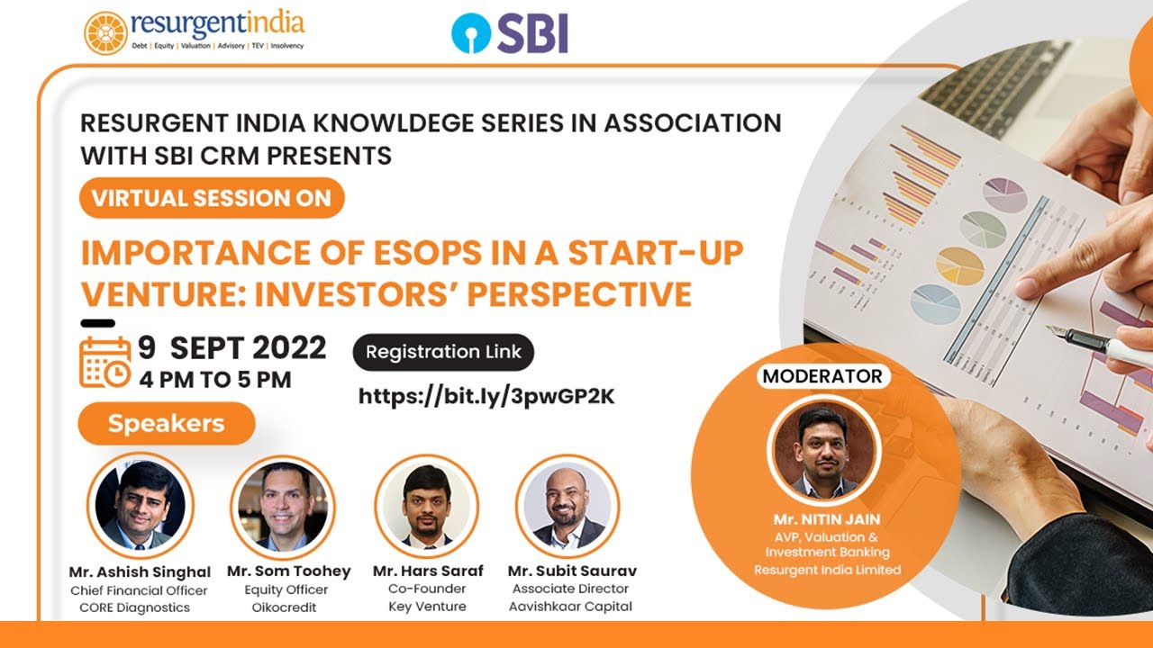 Virtual Session on Importance of ESOPs in a start-up venture: Investors’ Perspective - YouTube
