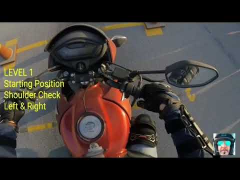 Stage 1 How to pass motorcycle riding for licence RTA test in dubai ...