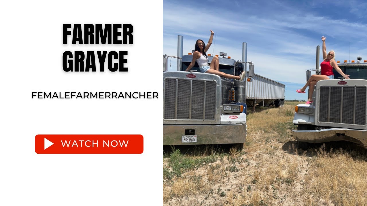 Farmer Grayce Came for a Visit - YouTube
