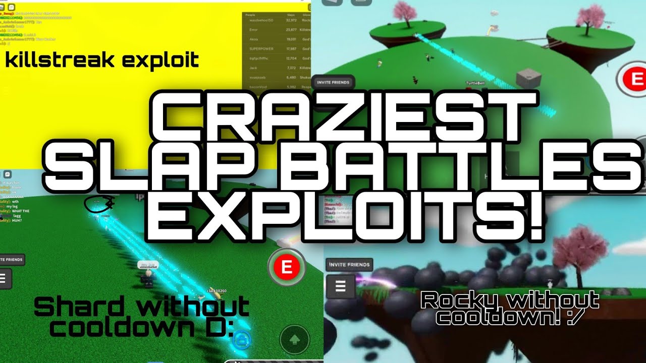 Top Craziest Exploits Compilation | Slap Battles - YouTube