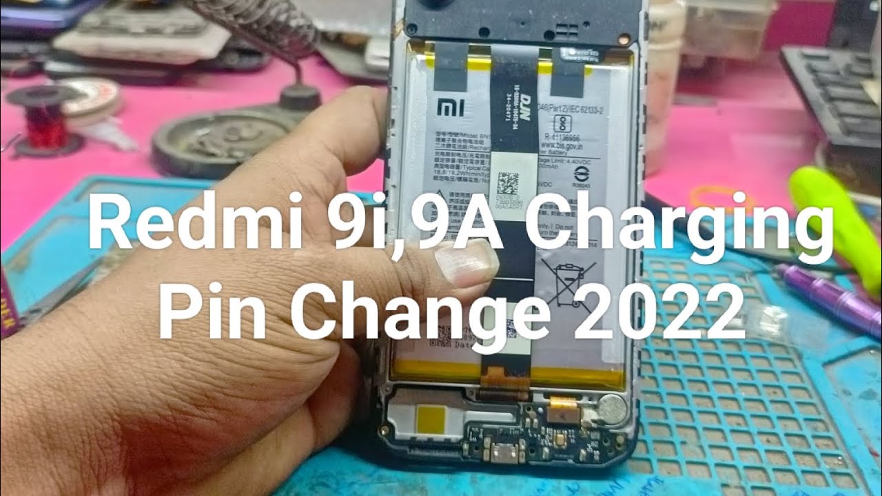 Redmi 9A Charging Cc pin Change ll Redmi 9A, 9i Charging Pin Change ...