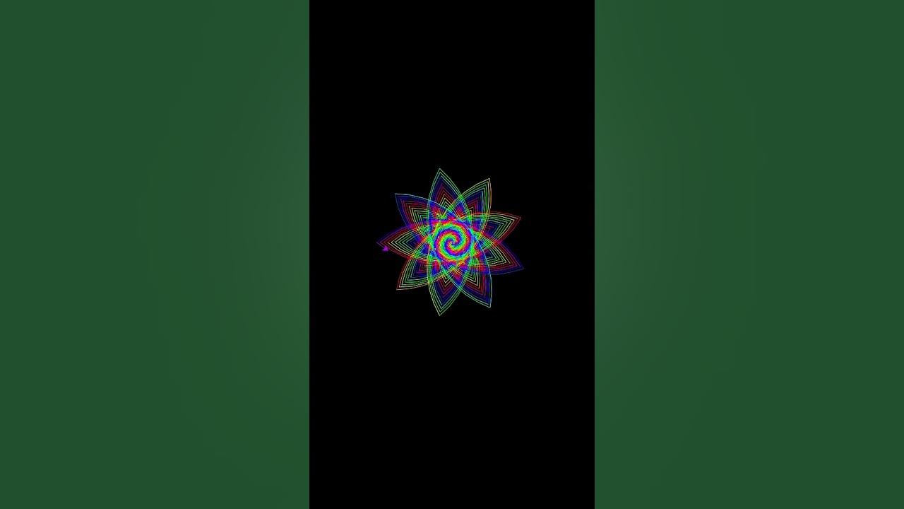 Amazing Geometrical Design Using Python Turtle 🐢 Python Coding Funny Viral Trending Design