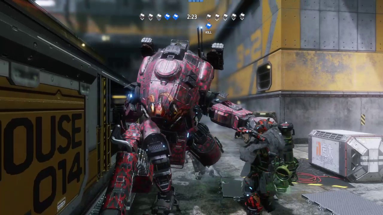 Titanfall 2 CTF Cloak Gameplay - YouTube