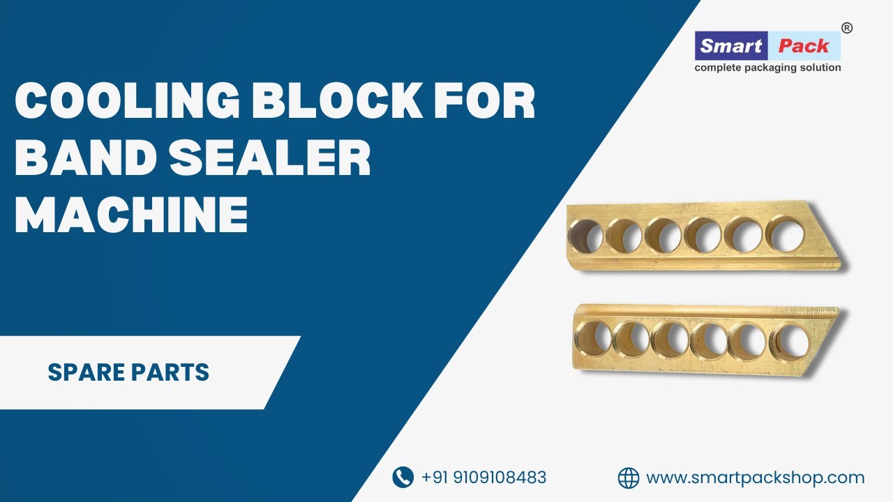 Cooling Block for Band Sealer Machine Contact- 9713375366/ 6262353366 ...