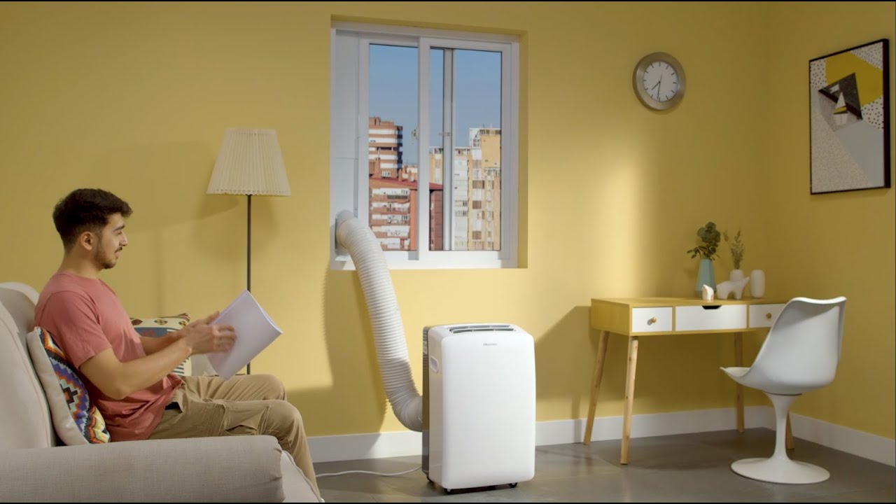 Guia Rápida de instalación AC Portatil Hisense - YouTube