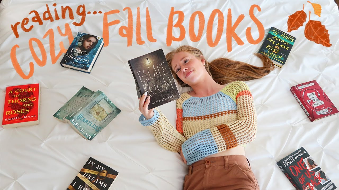 Reading Fall Books For A Week 🍂 ☕️ 🍁 - YouTube