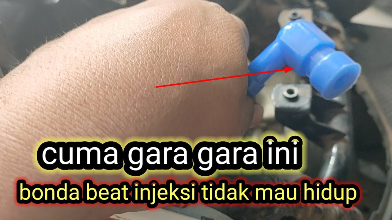 Honda beat injeksi mati total mogok ini penyebab nya - YouTube