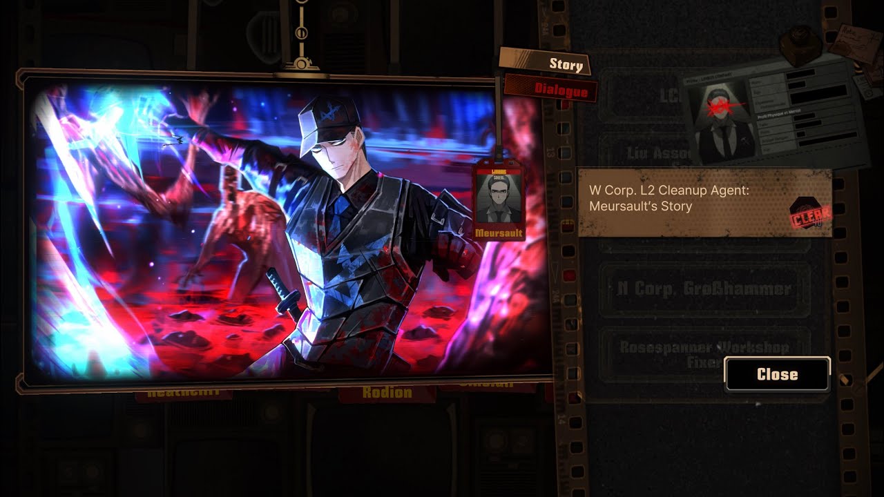 Limbus Company Identity Story - W Corp. L2 Cleanup Agent: Meursault’s ...