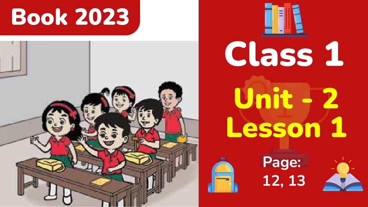 Class 1 English | Unit 2 | Lesson 1 | The Alphabet Song (Book 2023 ...
