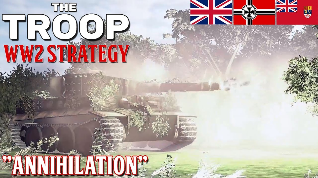 THE TROOP // EARLY ACCESS // WW2 // TACTICAL // STRATEGY // #36 - YouTube