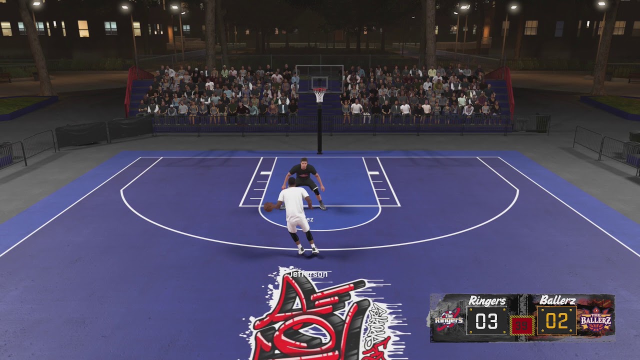 NBA 2K18 Brook Lopez Vs. Al Jefferson!! ONE ON ONE (NBA BLACKTOP) - YouTube