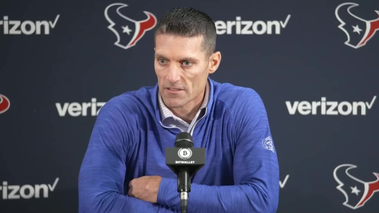 Nick Caserio meets with the media | Houston Texans Press Conference ...