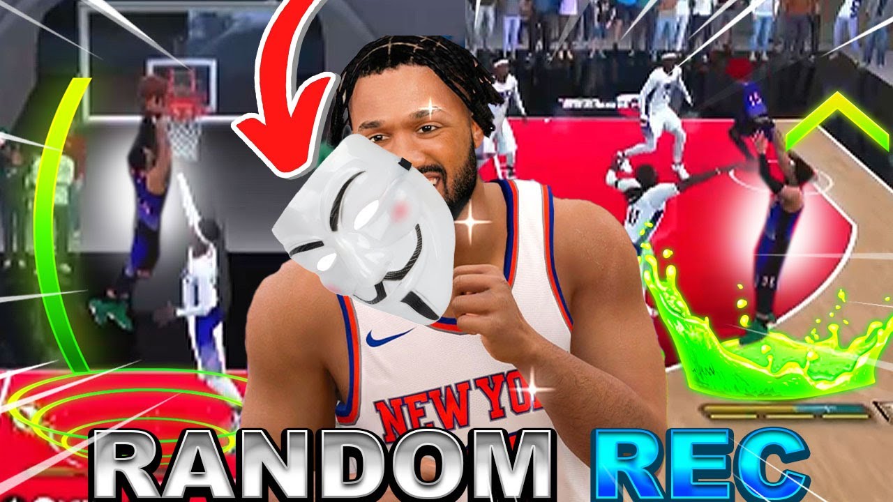 I Went UNDERCOVER in SAD BUM RANDOM REC & TOOK OVER in NBA 2K25 - YouTube