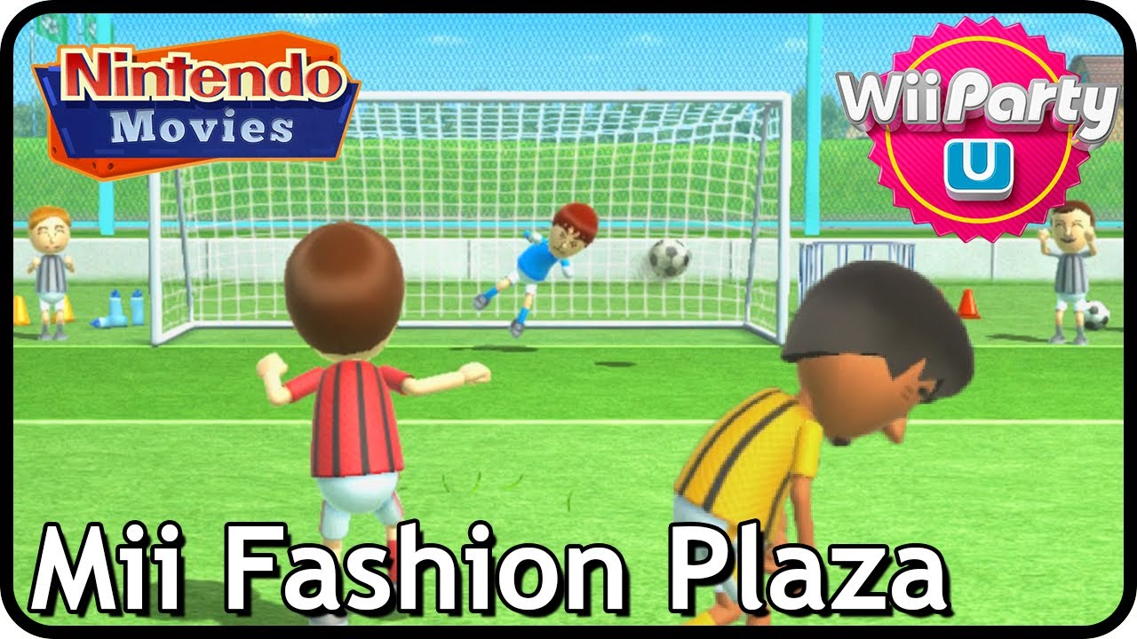Wii Party U: Mii Fashion Plaza (2 players, Master, Maurits vs Rik vs ...