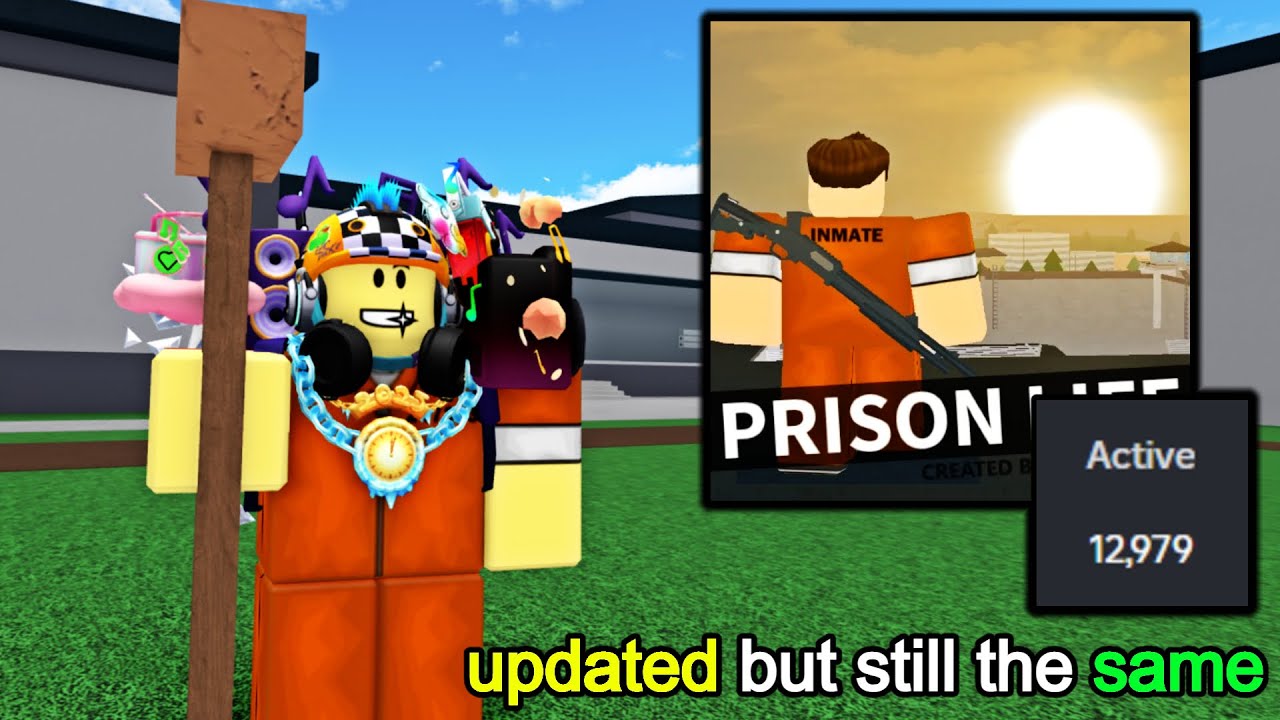 Roblox Prison Life Update But It's The SAME - YouTube