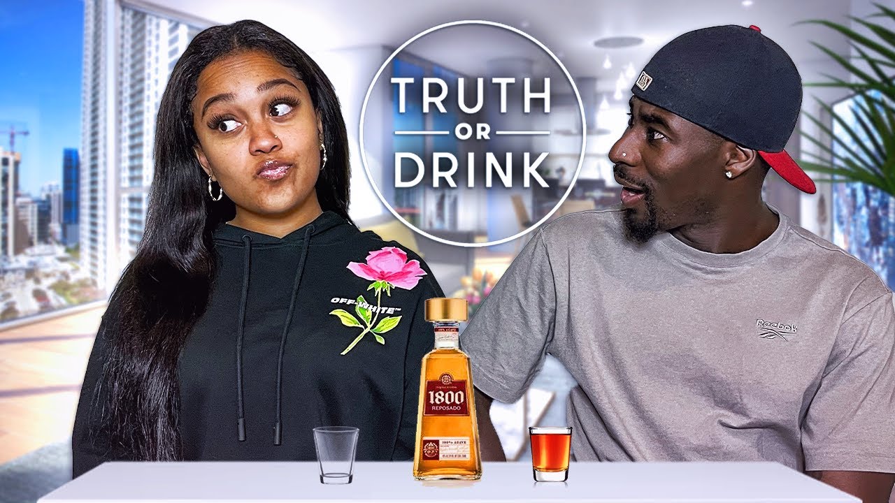 EXTREME TRUTH OR DRINK 😈💦 | TAJAY & DESTINY - YouTube
